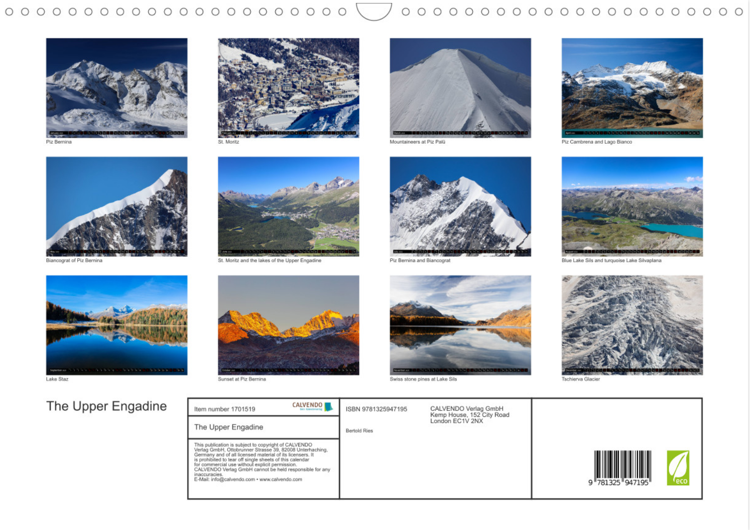 Calendars – structures & shapes