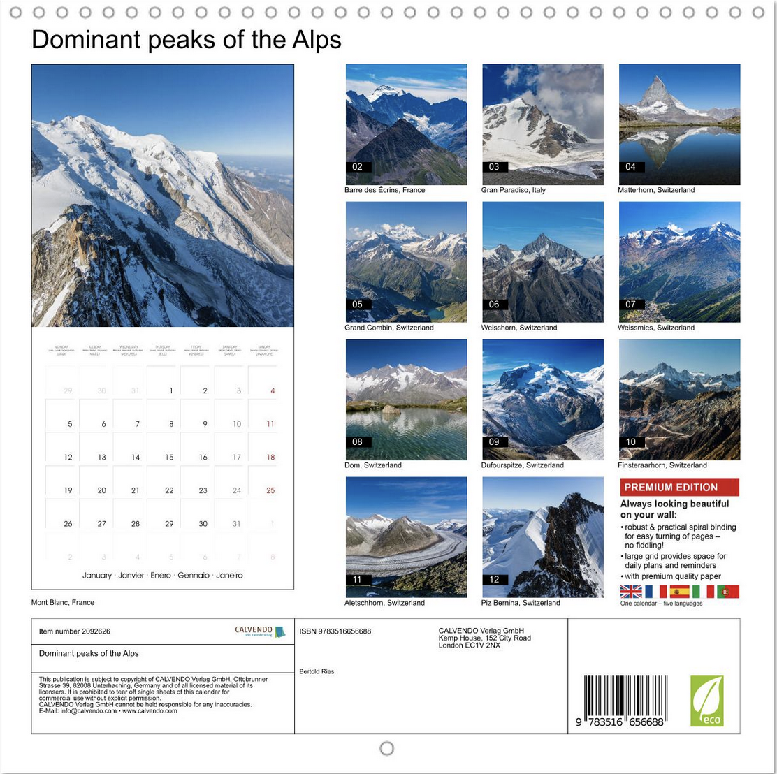 Calendars – structures & shapes